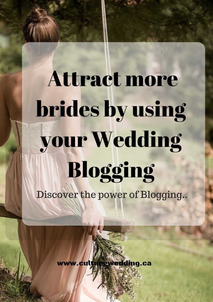 Book more brides using your Wedding Blog