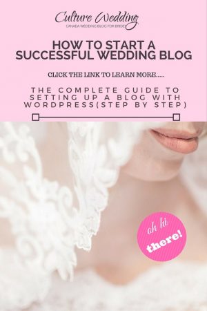 How to start a successful Wedding Blog