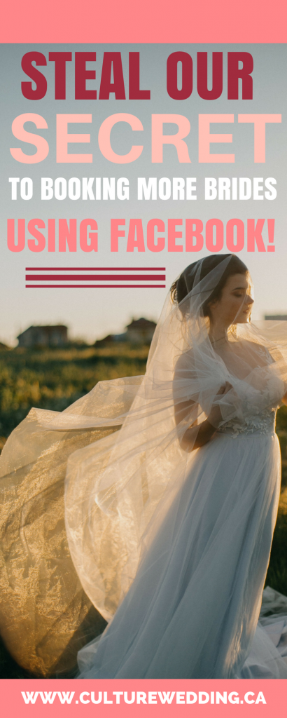 Book more Brides for your Wedding Business using Facebook