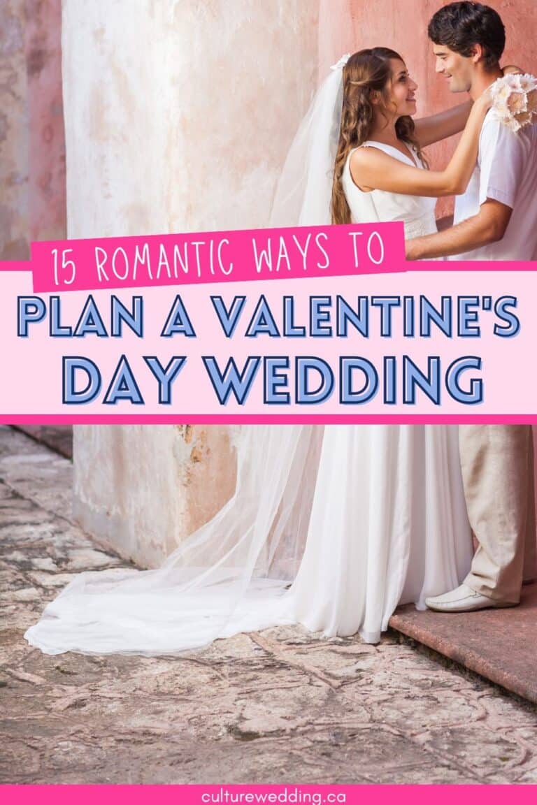 15 Elegant Valentine's Day Wedding Ideas That Are Romantic