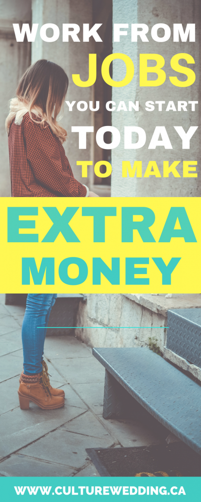Working from home business ideas you can start to earn extra money