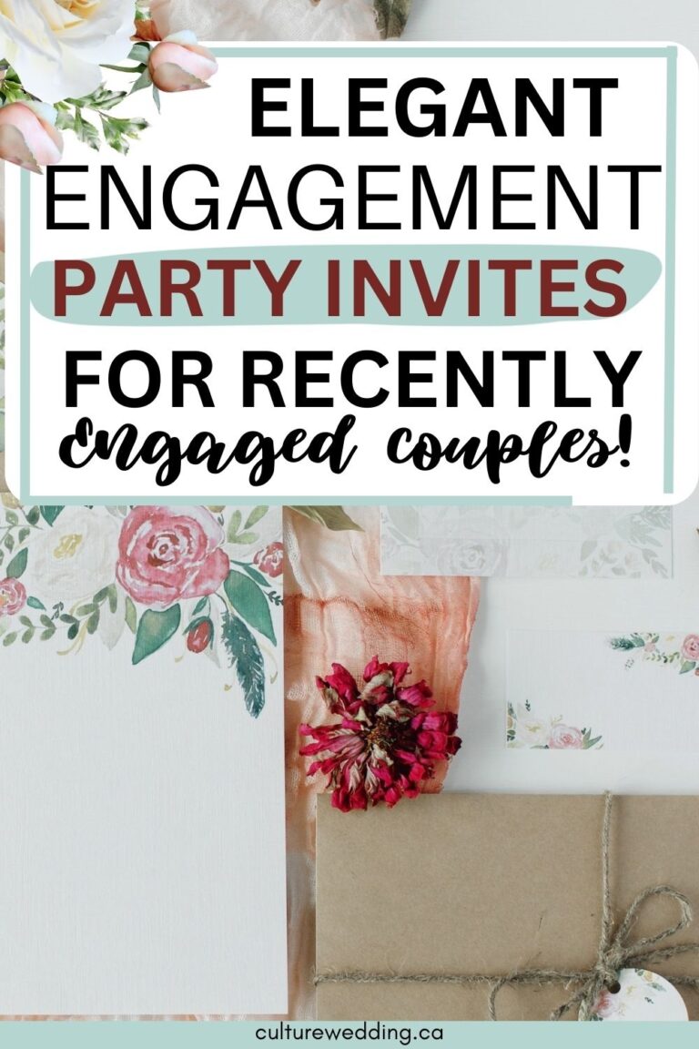Elegant Engagement Party Invitations By Basic Invite