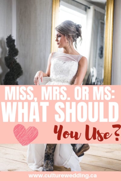 Miss, Mrs or Ms: What Should You Use To Address Yourself?