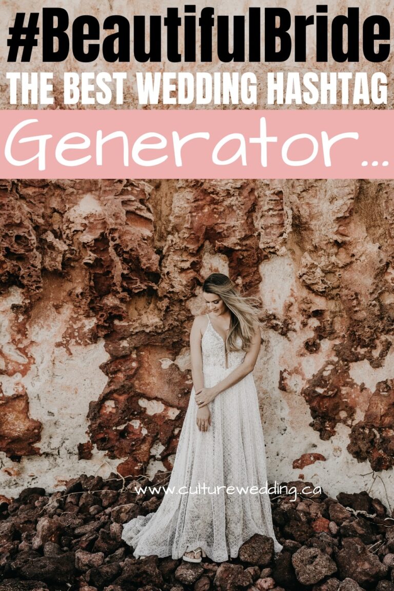 The Best Wedding Hashtag Generator For Creating Wedding Hashtags