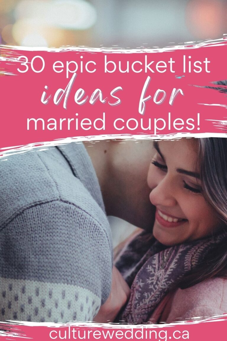 30 Epic Bucket List For Married Couples To Try Immediately