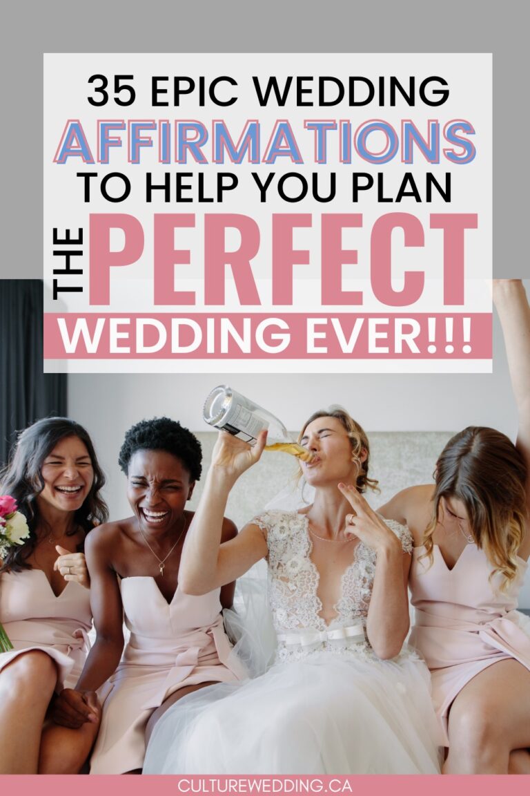 35 Awesome Wedding Affirmations For A Smooth Day