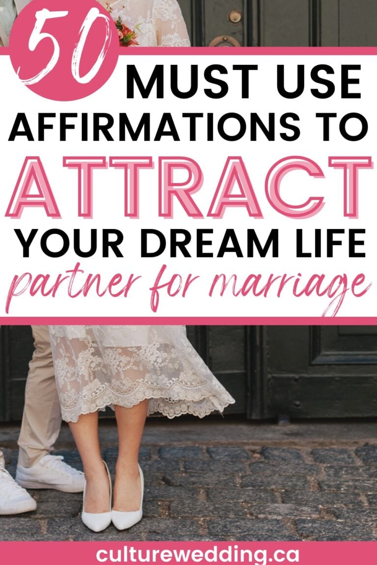 50 Affirmations To Get Married To A Specific Person