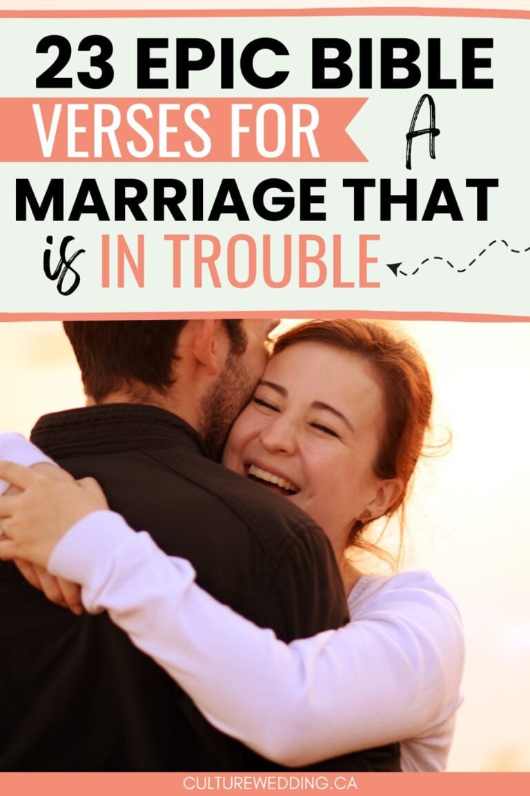 23 Powerful Bible Verses To Save A Marriage From Crumbling