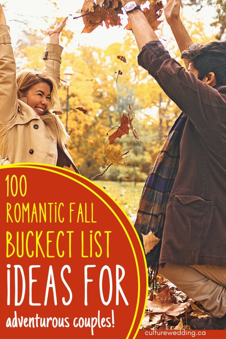 100 Romantic Fall Bucket List For Couples That Love Fall Season