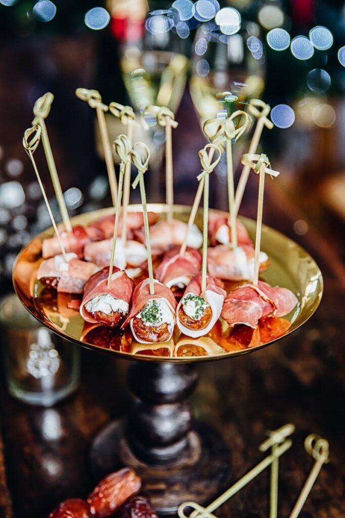 Spa Party Food Ideas For Bridal Showers & Bachelorettes