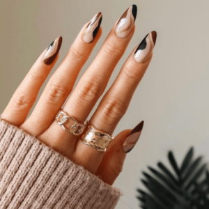 35 Cute Trendy Fall Wedding Nails For Brides That Love Fall