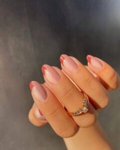 35 Cute Trendy Fall Wedding Nails For Brides That Love Fall