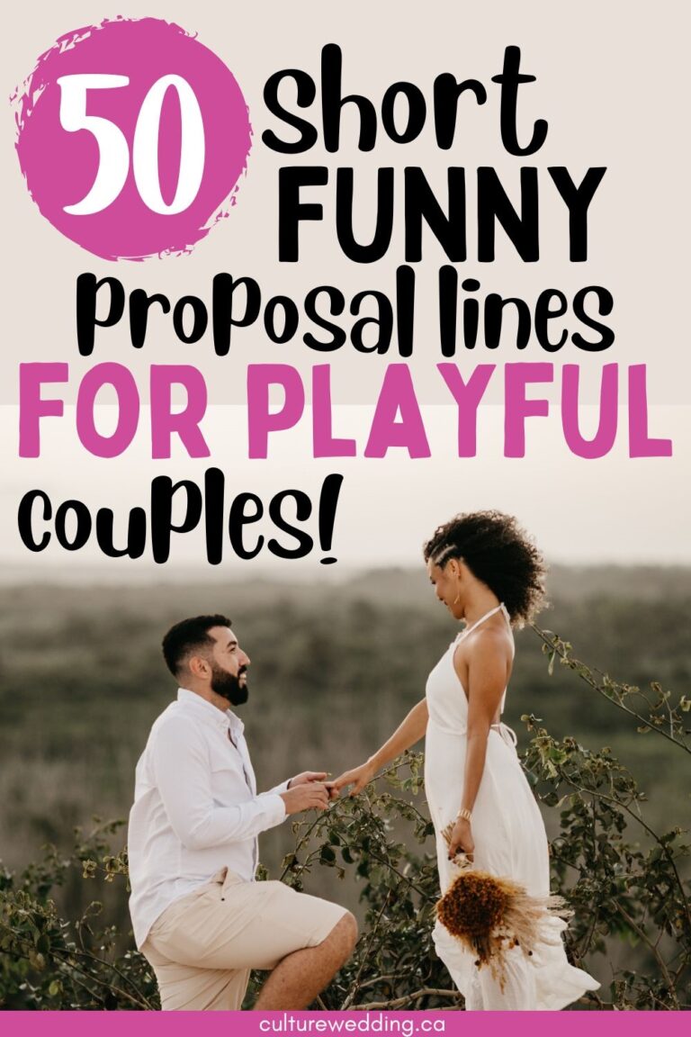 50 Short Funny Proposal Lines For Playful Couples