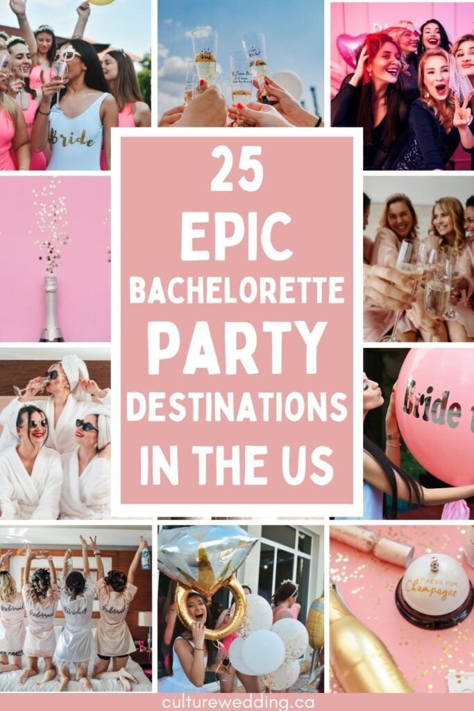 25 Best Bachelorette Party Destinations In The US