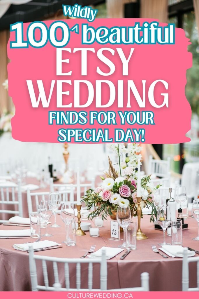 100 Best Etsy Finds For Your Wedding, Bridal Shower & More