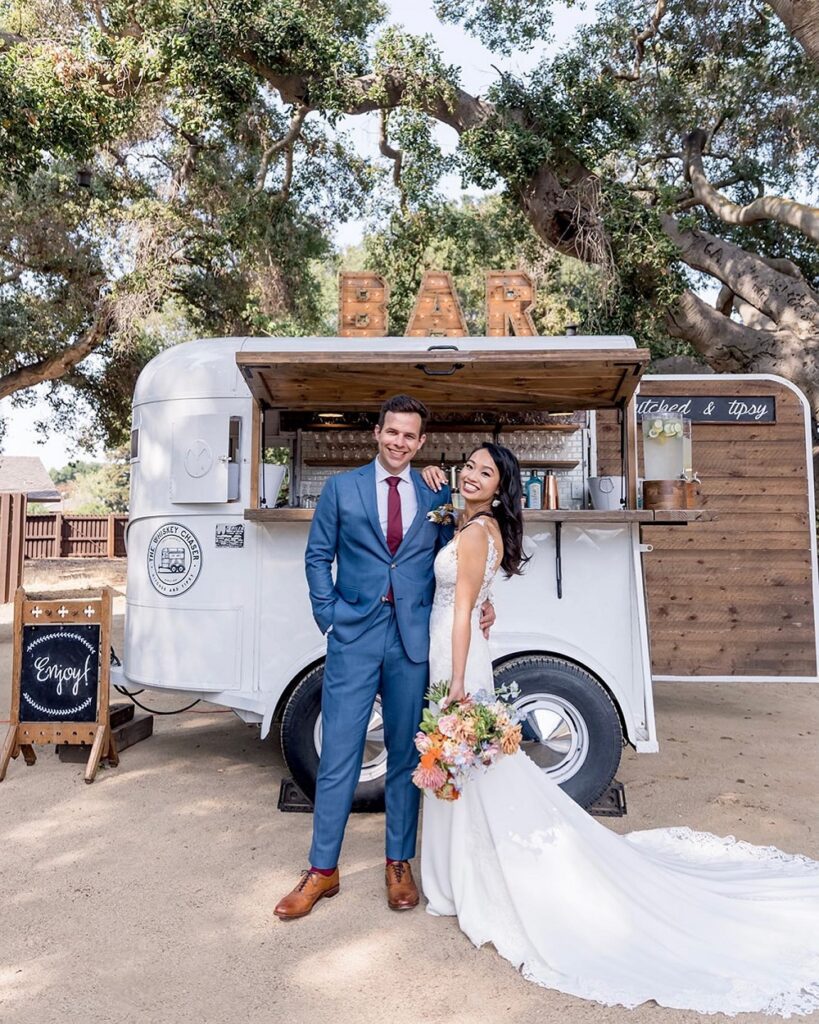 15 Beautiful Wedding Mobile Bars For Your Big Day