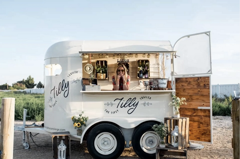15 Beautiful Wedding Mobile Bars For Your Big Day