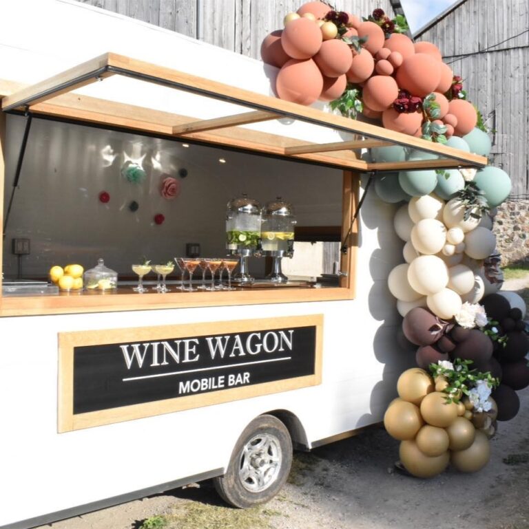 15 Beautiful Wedding Mobile Bars For Your Big Day