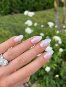 35 Beautiful White Wedding Nails For Your Big Day