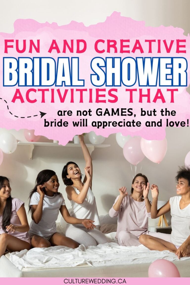 11 Super Cute Bridal Shower Activities That Are Not Games