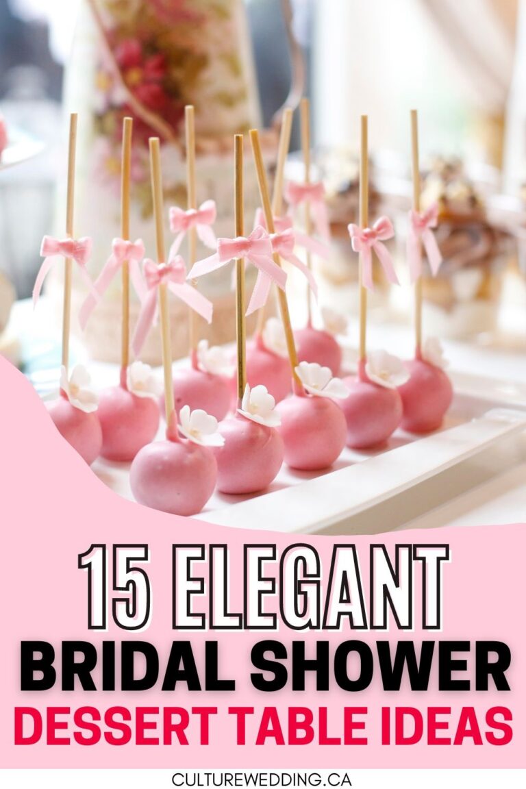 15 Adorable Bridal Shower Dessert Table Ideas & Inspiration