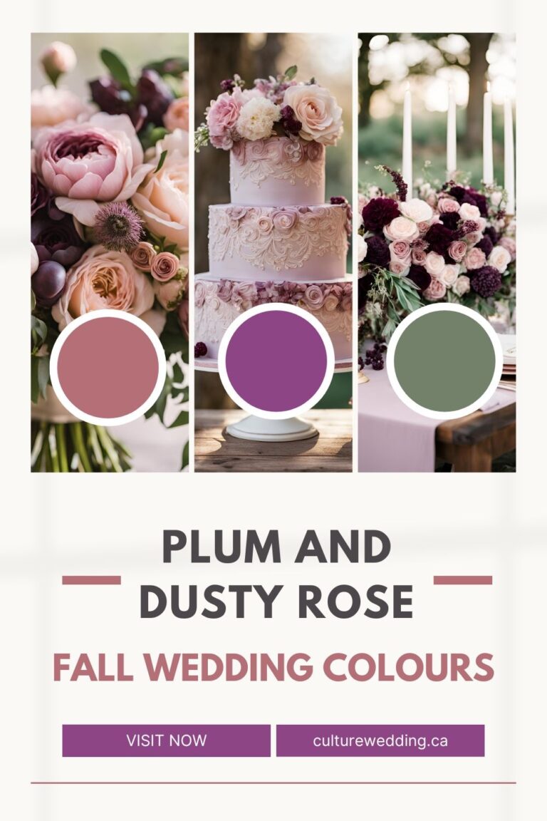 18 Best Fall Wedding Colour Ideas & Combinations for 2025